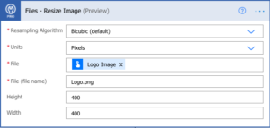Resize An Image | PowerTools | Workflow Automation Plugin