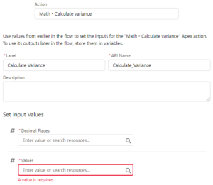 Calculate Variance | PowerTools | Workflow Automation Plugin