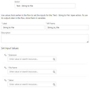String to File | PowerTools | Workflow Automation Plugin